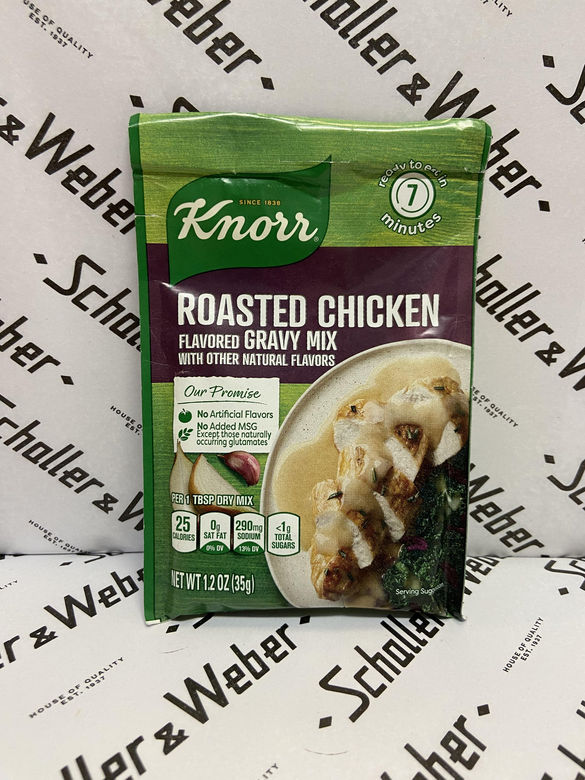 Knorr Roasted Chicken Flavored Gravy Mix 1.2 oz